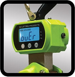 Lever hoist with dynamometer, cap. of 0.75T - Tresk